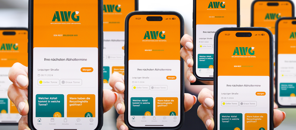 AWG: Update: Die AWG-App hat viele neue Funktionen und Features zu bieten